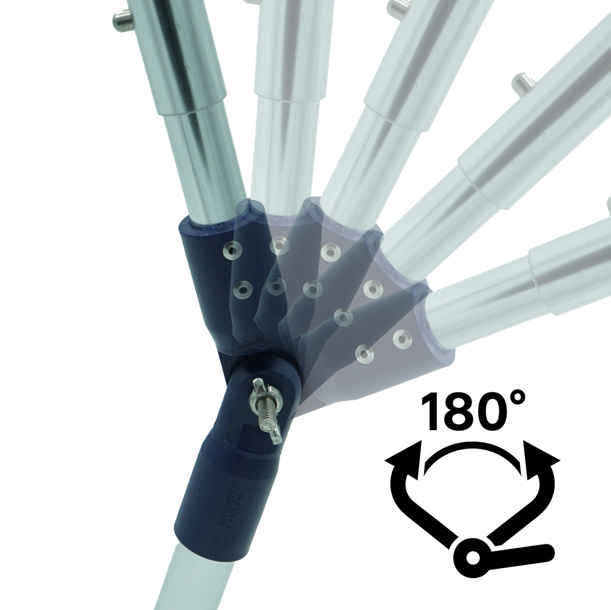 SWOBBIT® PRO-180° ANGLE POLE SYSTEM ADAPTER – August Race™