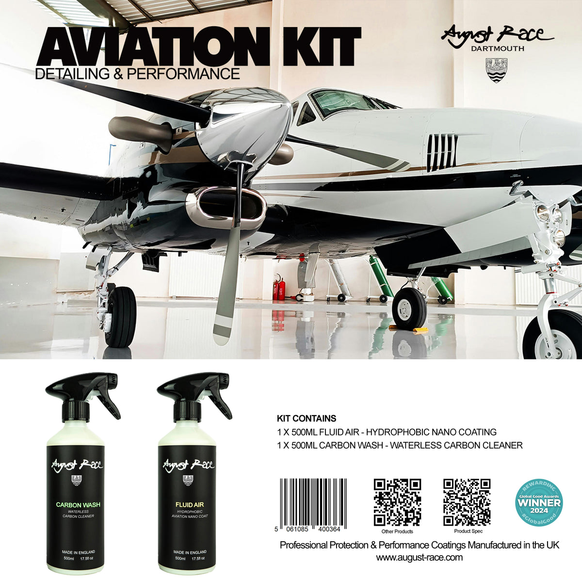 AVIATION KIT - CLEAN, PROTECT & ENHANCE – August Race™