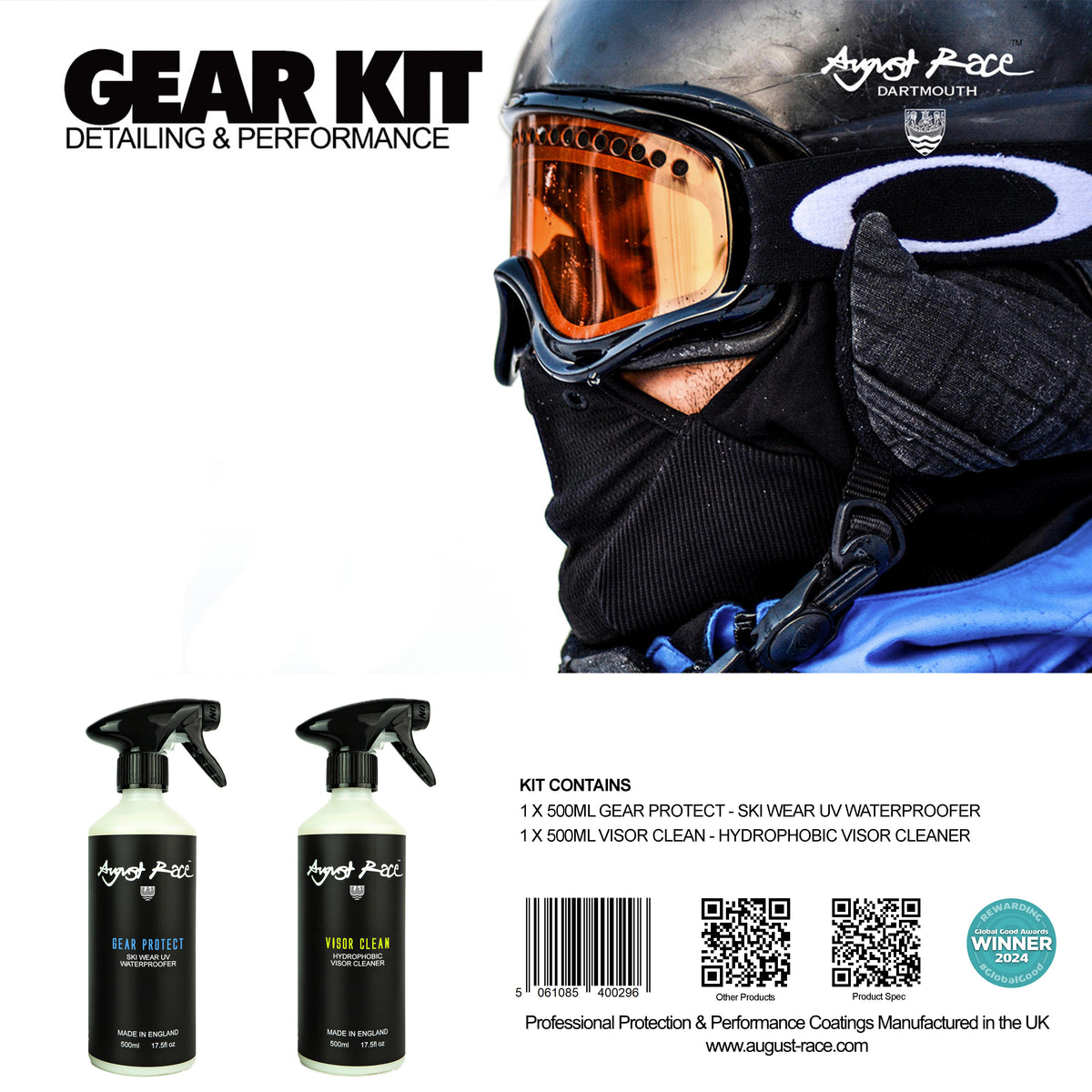 GEAR KIT - SKI WEAR PROTECT & PROOF – August Race™