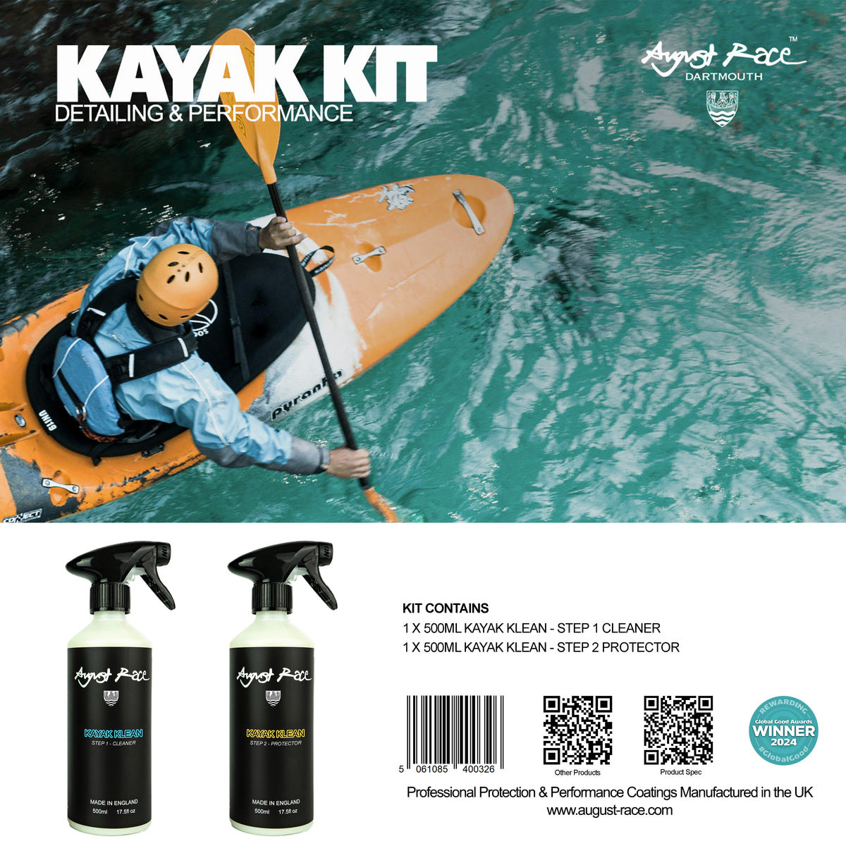 KAYAK KIT - COMPLETE CLEAN & PROTECT KIT – August Race™